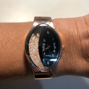 Accessories | Ladies Oval Dial Casual Rose Gold Watch | Poshmark